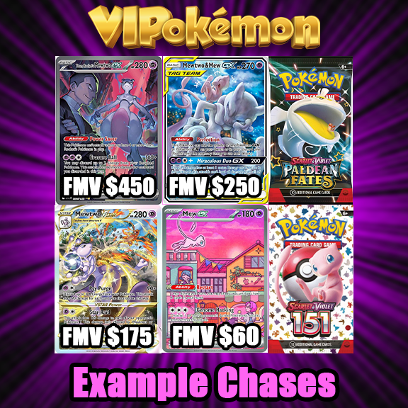 VIP Mew(two) Mystery Pack – VIPokemon